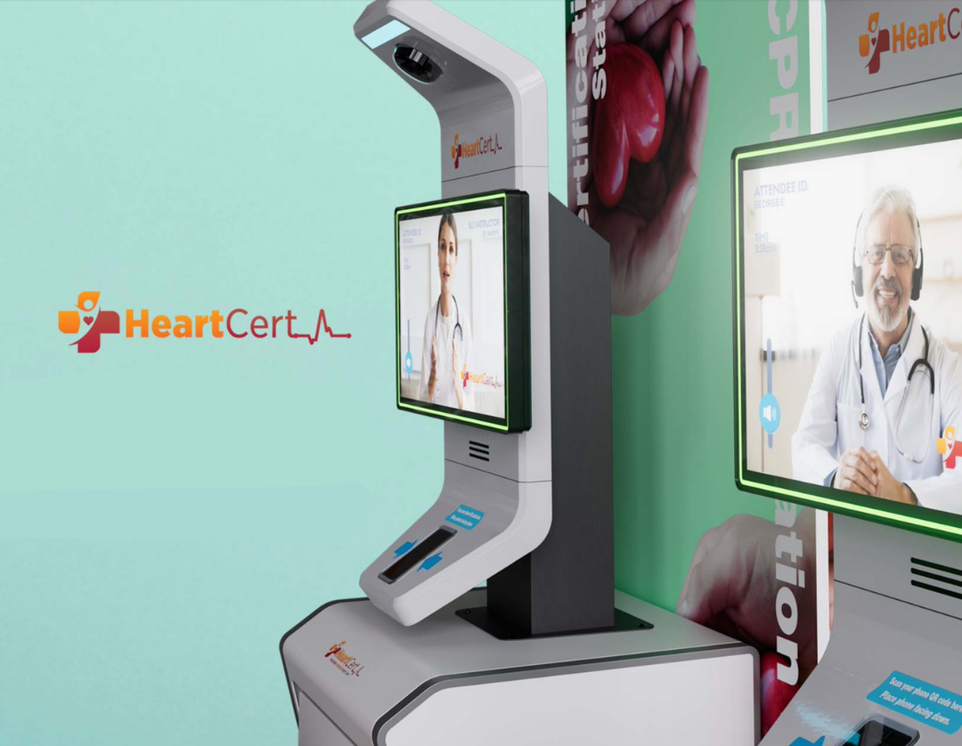 HeartCert's Kiosk Makes CPR Certification Easy and Flexible